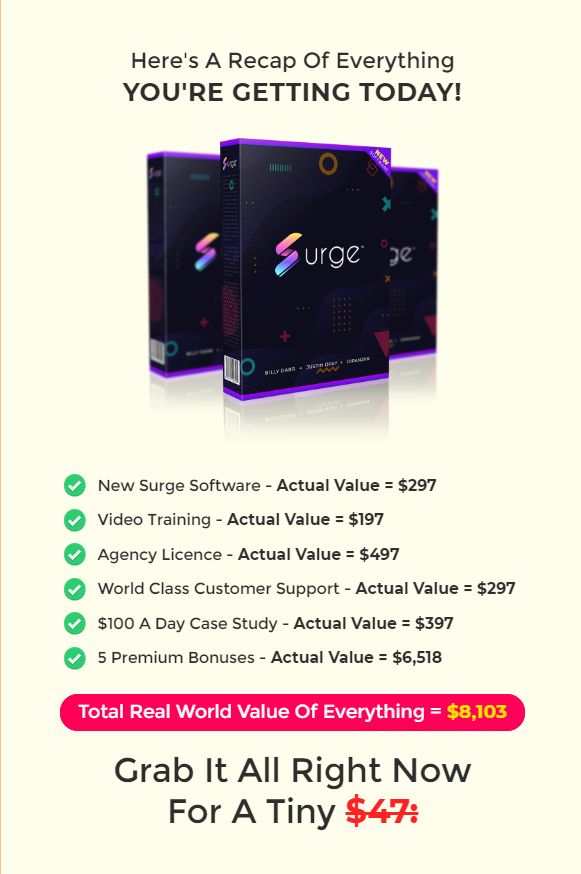 Surge Review & Bonus - Check Its OTO, FE, Demo Before Buying