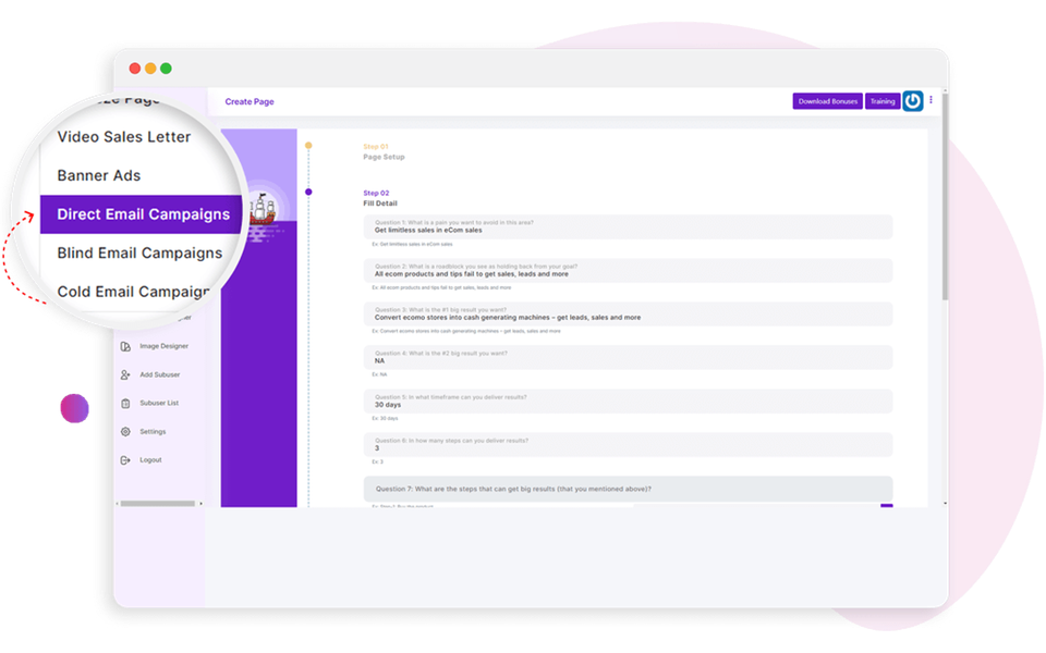 Infinity AI Review: A Versatile Tool Design Pages, Email & Ads