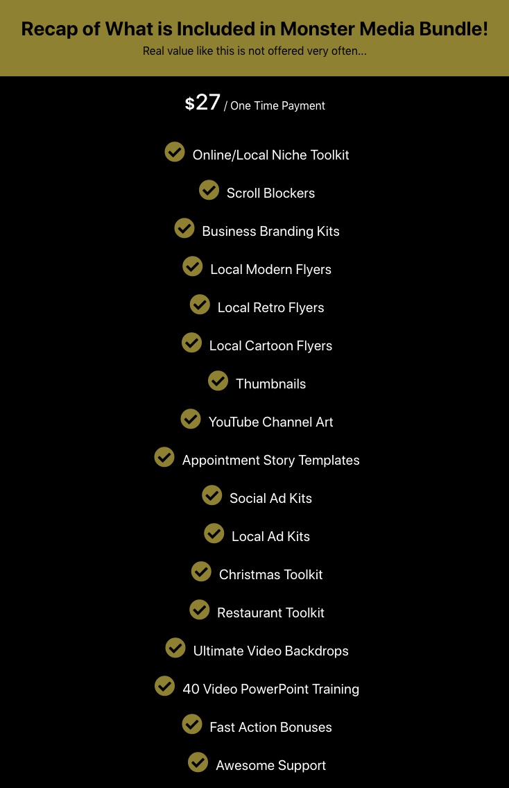 Monster Media Bundle Review: 10,000 HQ In-House Designs