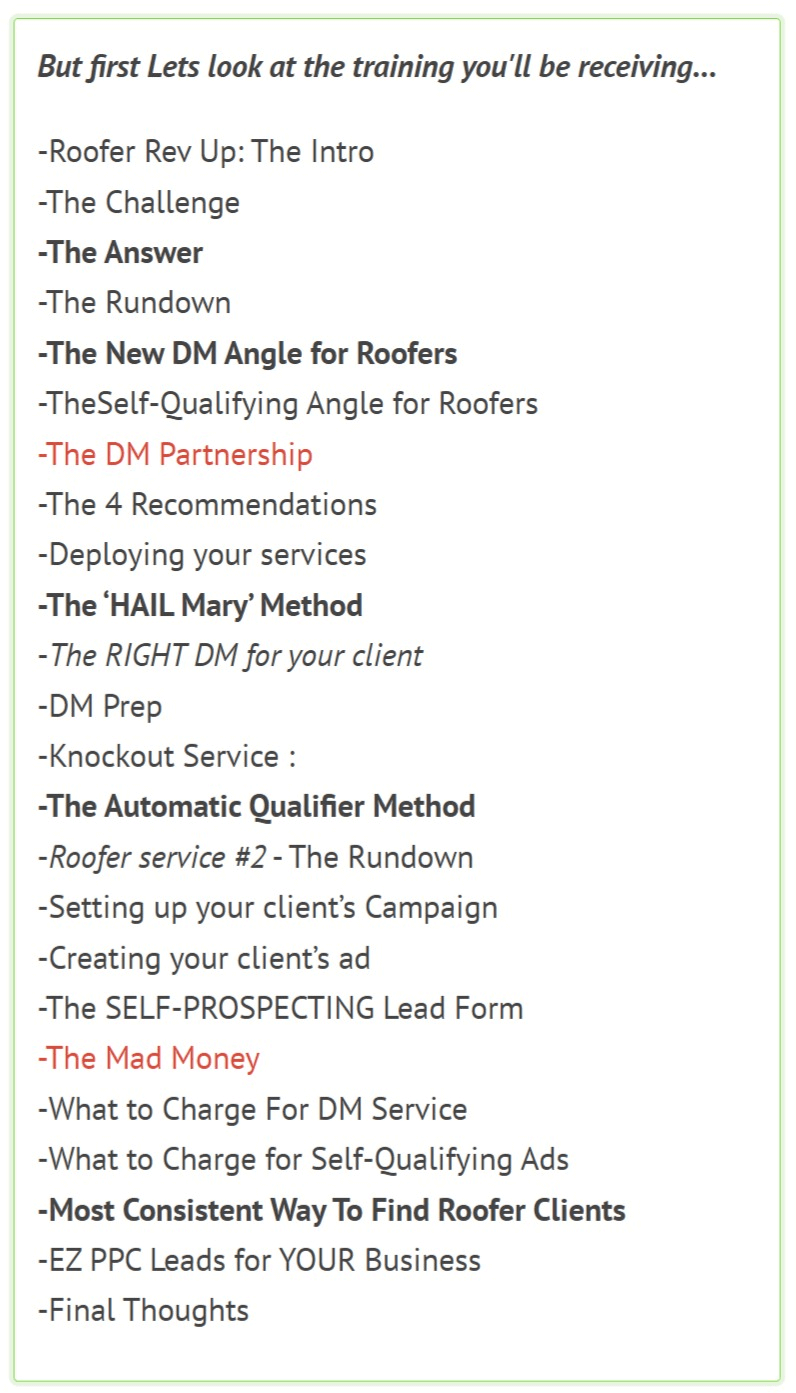 Roofer Rev Up Review: Lead-Gen Training Helps You Bank Big