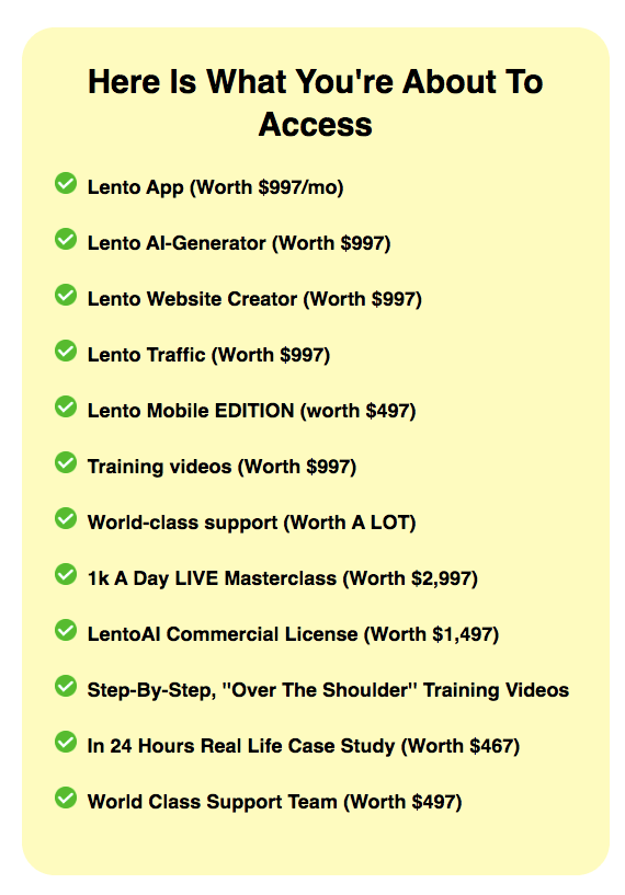 Lento App Review: Use AI To Write eBooks & Create Udemy Site