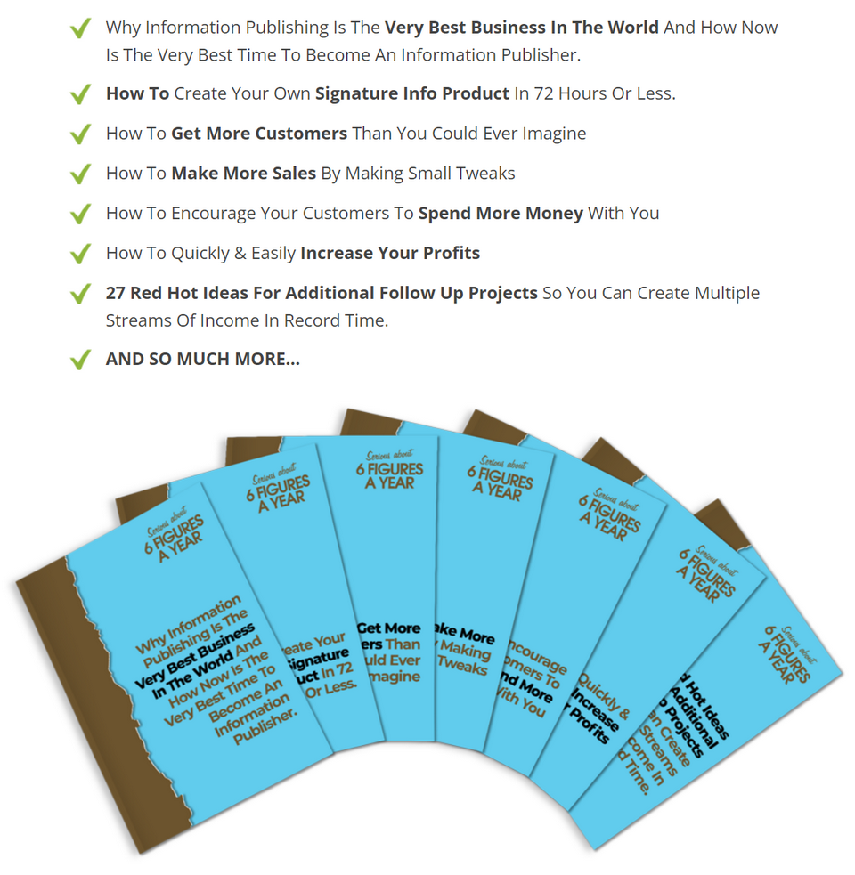 Serious About Six Figures A Year Review w/ Free Trial & Bonus