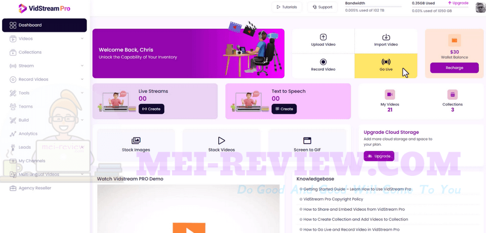 VidStream Pro Review: Bundle & OTO, Bonuses & Software Demo