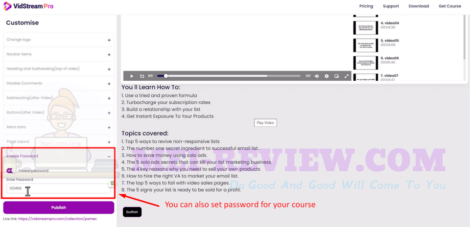 VidStream Pro Review: Bundle & OTO, Bonuses & Software Demo