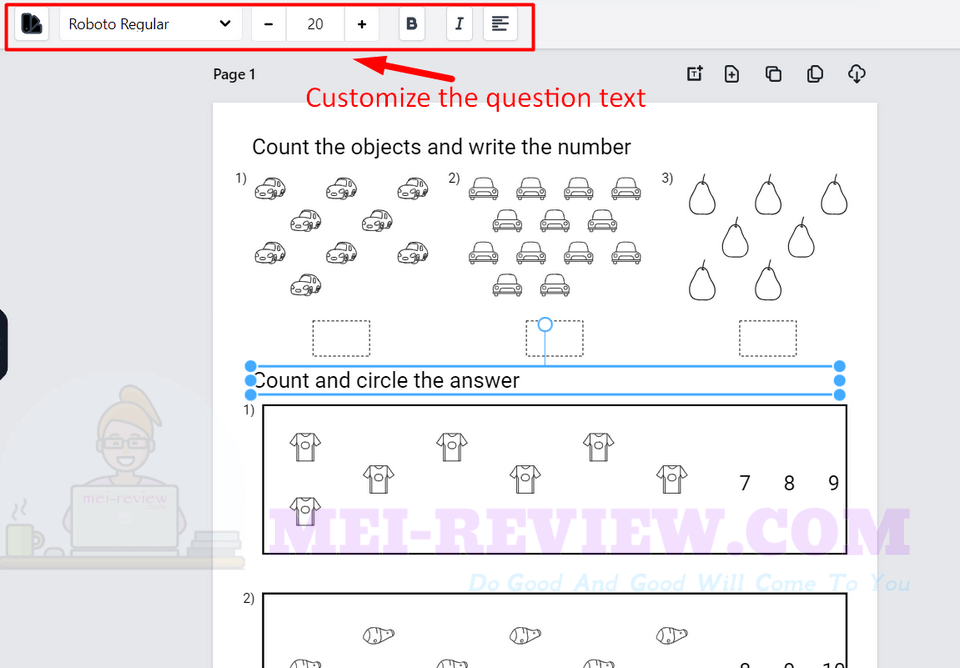 Counting Worksheets Generator Review & Real-World Demo
