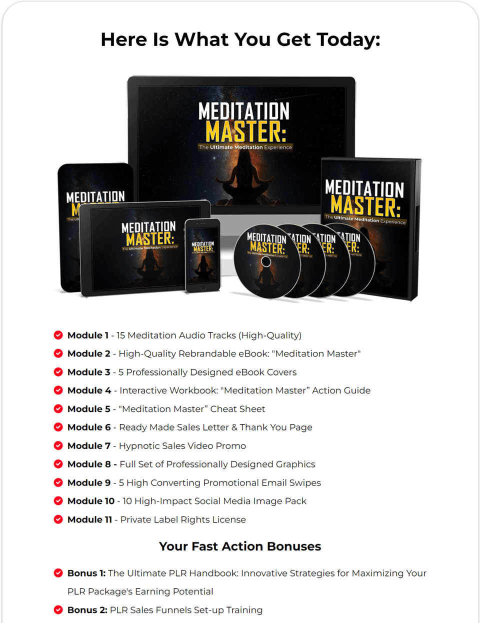 Meditation Master PLR Review: Is It Worth Your Money?