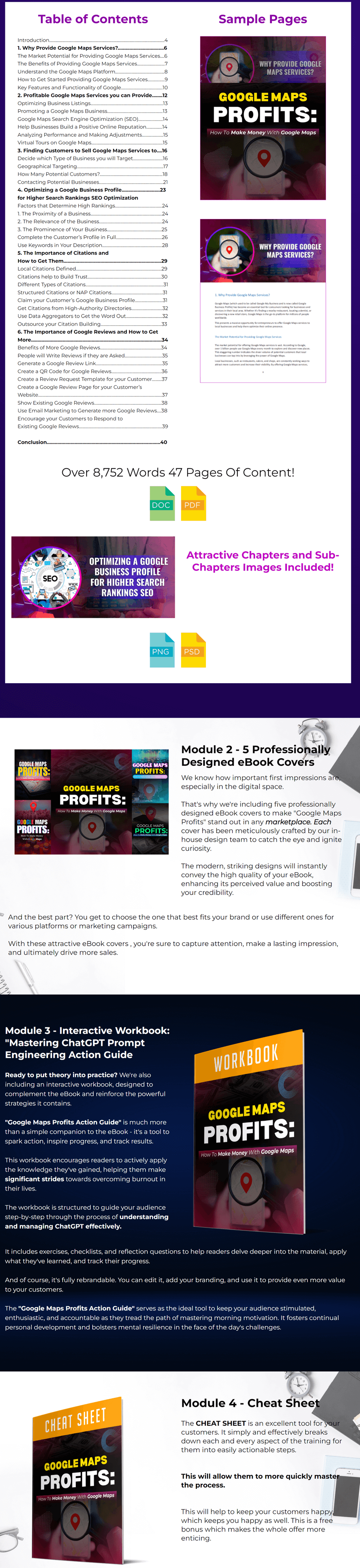 Google Maps Profits PLR Review & My Handy Bonuses