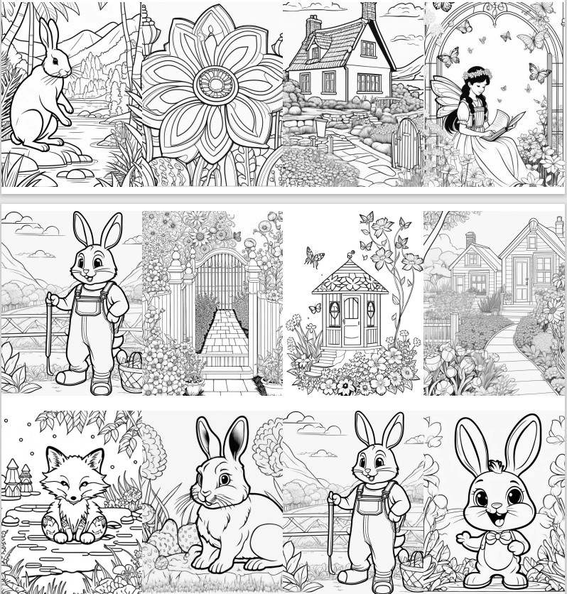 Coloring Books PLR Pack Review: Hot children books to sell