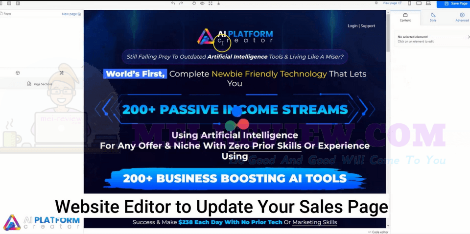 AI Platform Creator Review: DFY AI product for instant profits