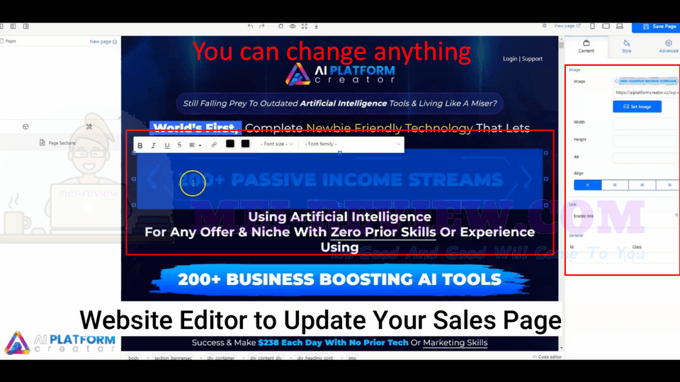 AI Platform Creator Review: DFY AI product for instant profits