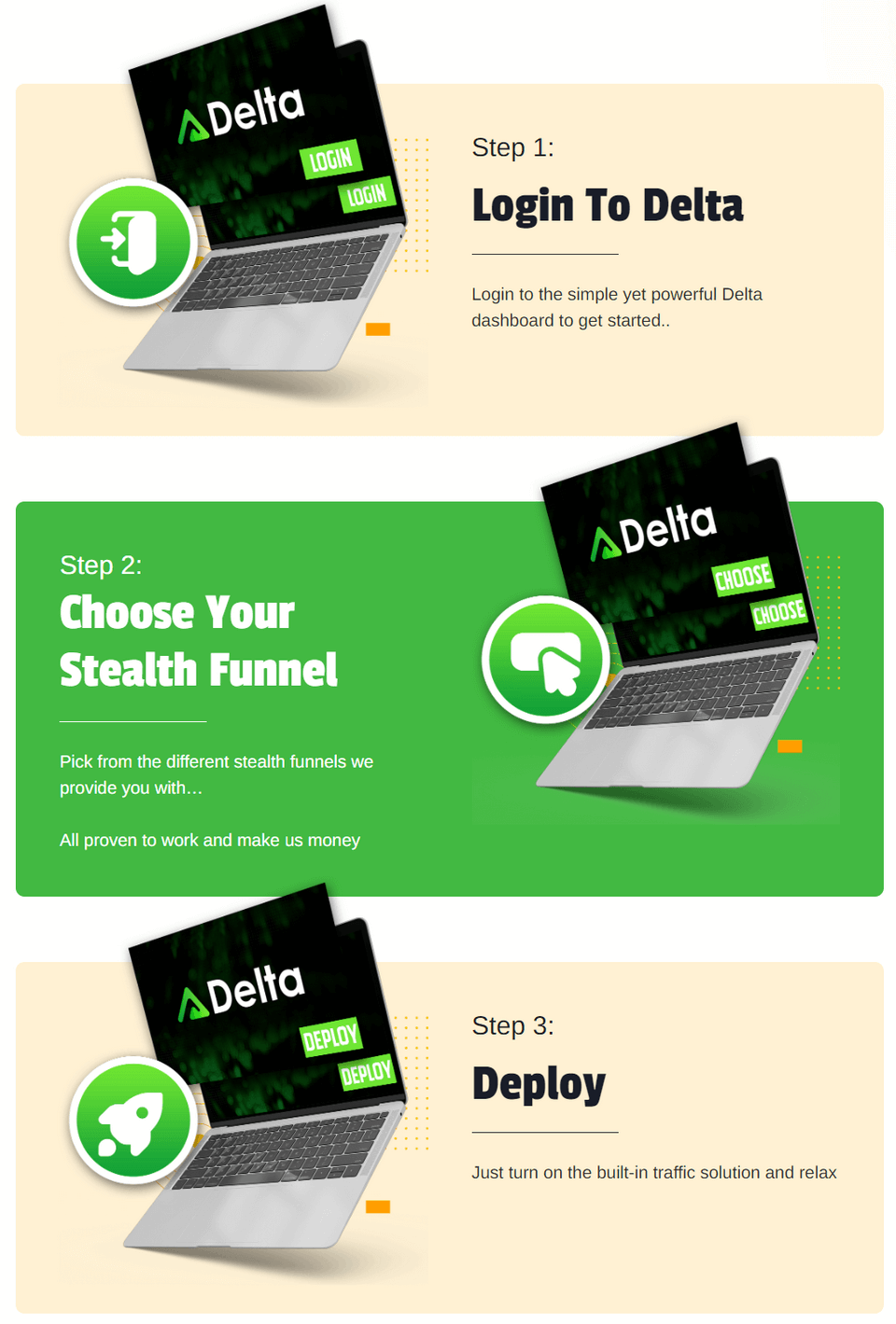 Delta Review, OTO & Bonus: Supercharge Passive Earnings