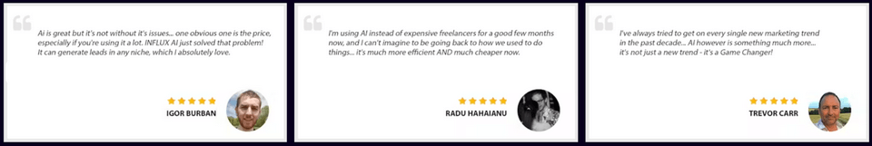 Influx AI Review: AI App Converts Targeted Leads into Sales