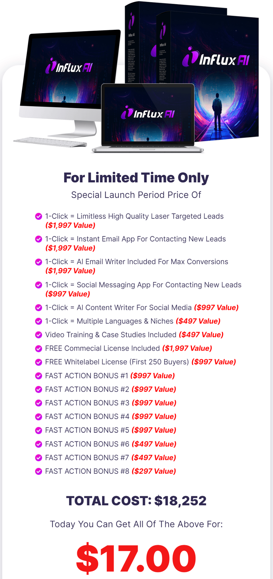 Influx AI Review: AI App Converts Targeted Leads into Sales