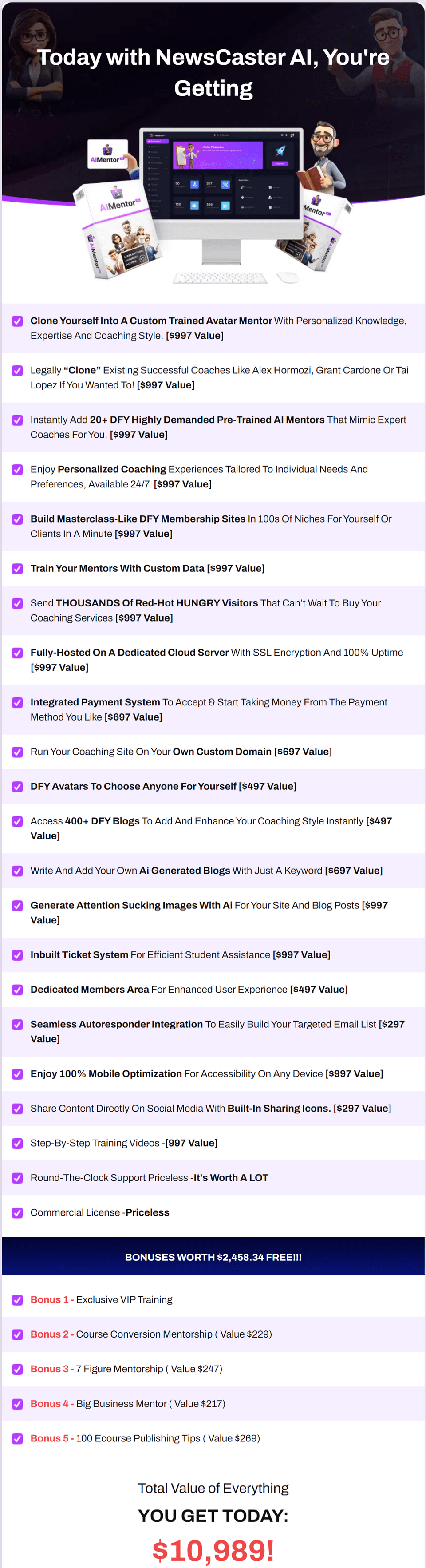 NewsCaster AI Review: DFY News Sites for Passive Income
