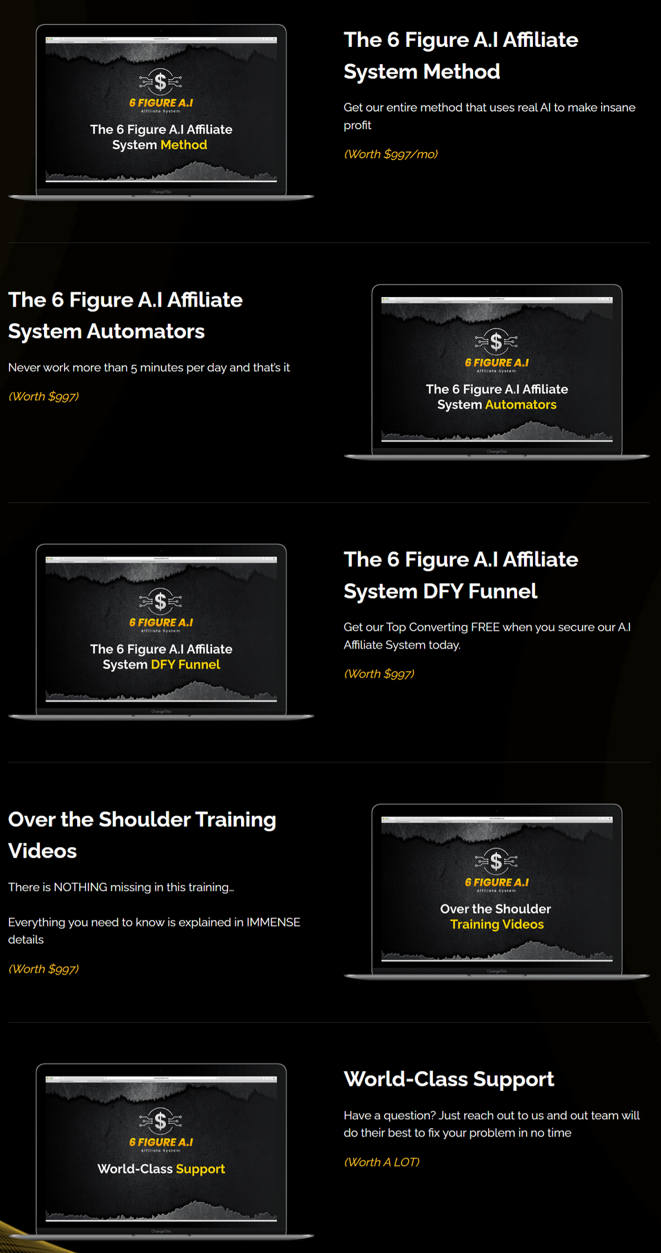 6 Figure A.I Affiliate System Review: Use AI To Make Money
