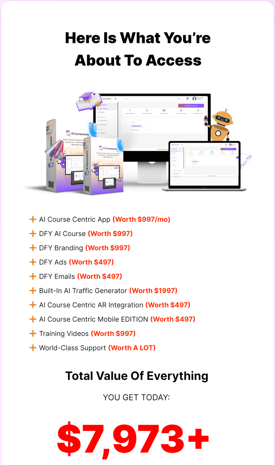 Ai CourseCentric Review | Bundle & OTO | Bonuses |Coupon