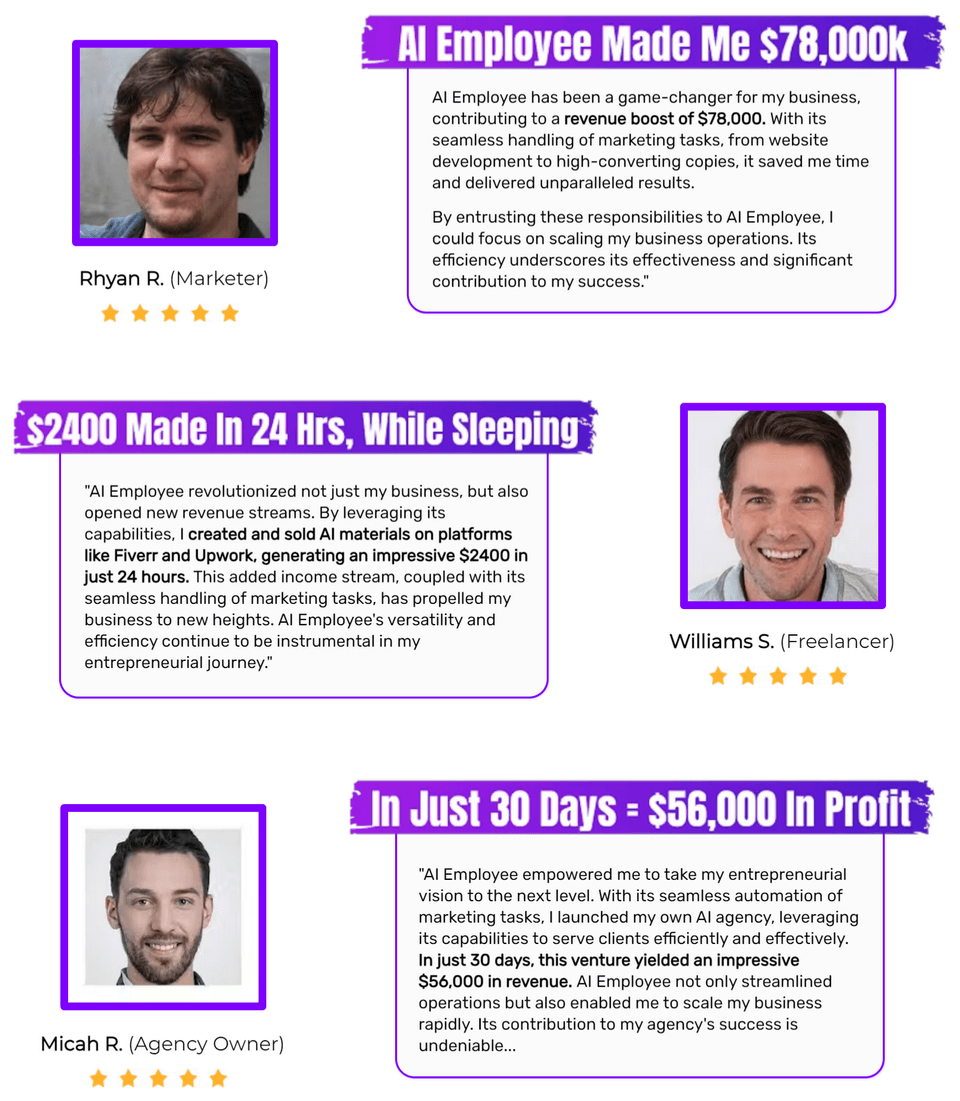 AI Employees Review: 20 Well-Trained Experts Work for You
