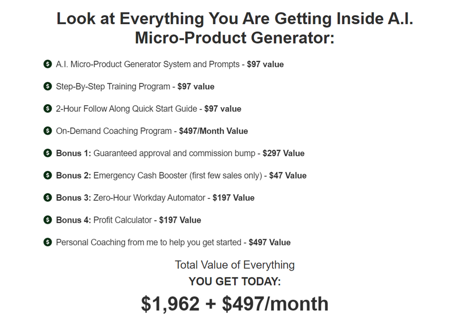 A.I. Micro-Product Generator Review: Is It Worth Getting?