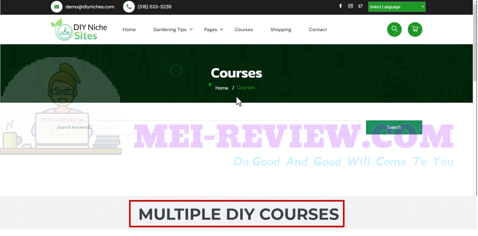DIY Niche Sites Review & Bonus: Cash In on the DIY Craze