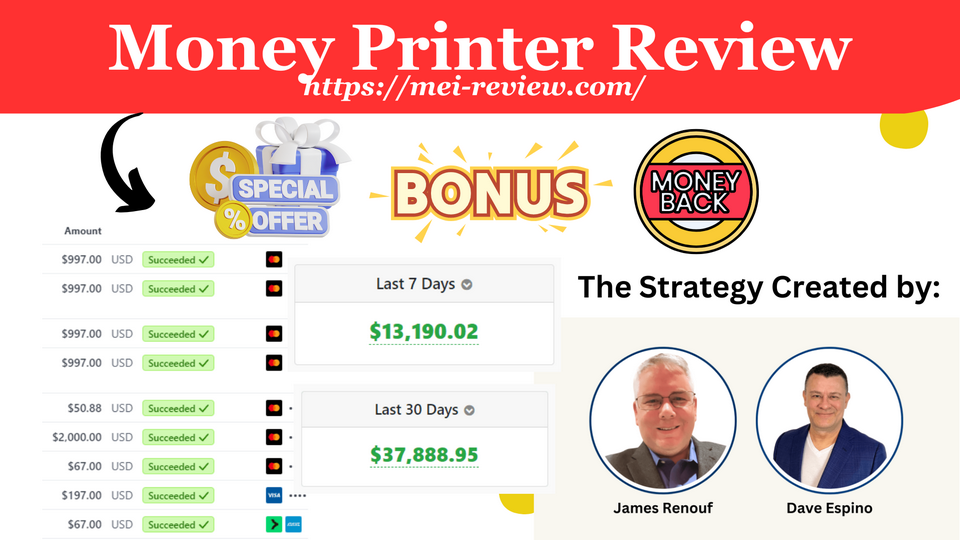 Money Printer Review - Your Path to Consistent Income