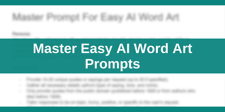 Easy AI Word Art Review: Turn words into in-demand content