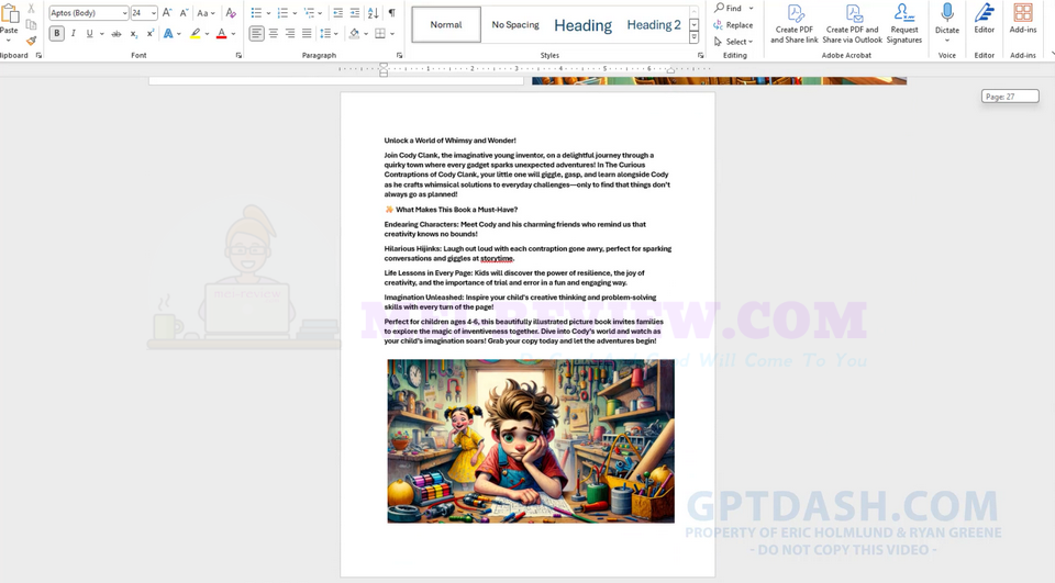 AI Children's Book Maker 2500 Review & Bonus: My Honest Try