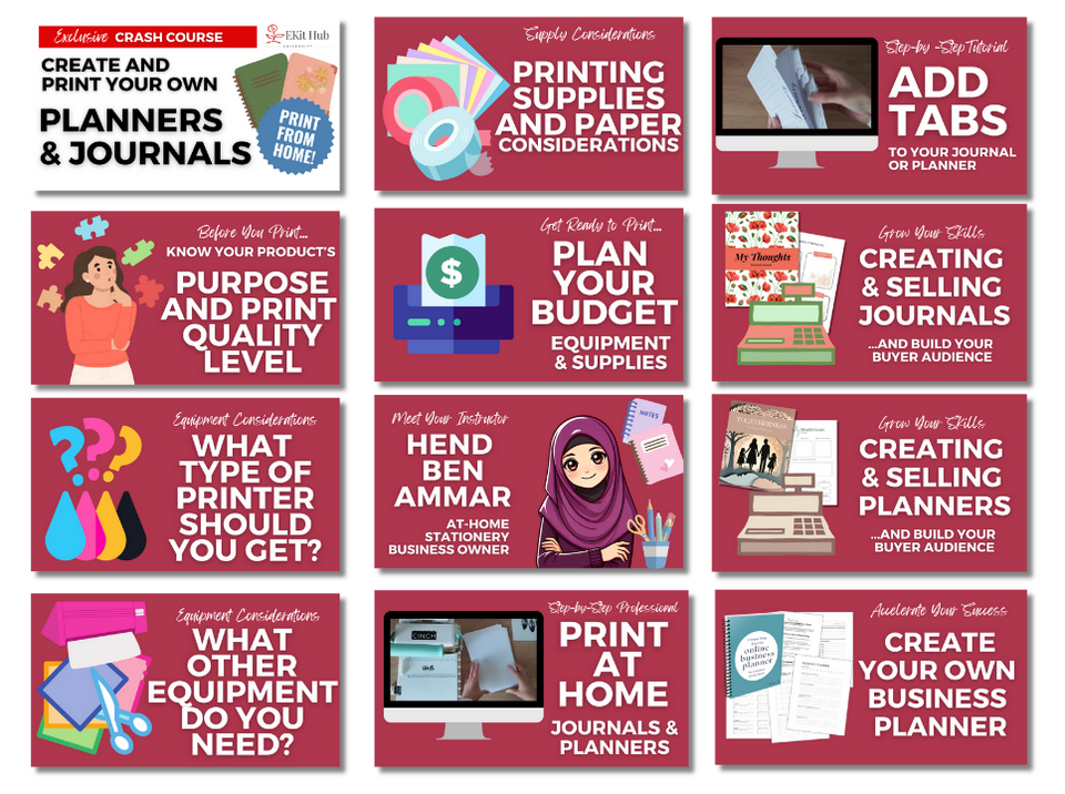 Create & Print Journals and Planners at Home Review & Bonus
