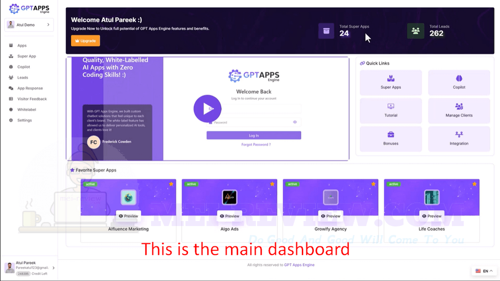 GPT Apps Engine Gamma Review, Bonuses, Bundle & OTO